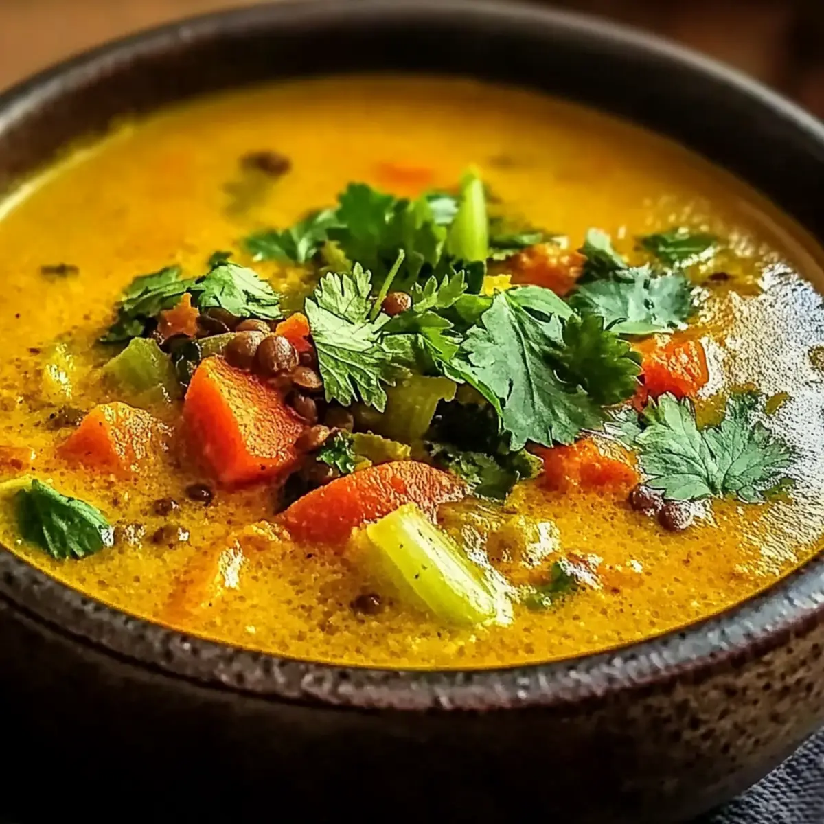 Irresistible Spicy Indian Mulligatawny Soup: Comfort in a Bowl