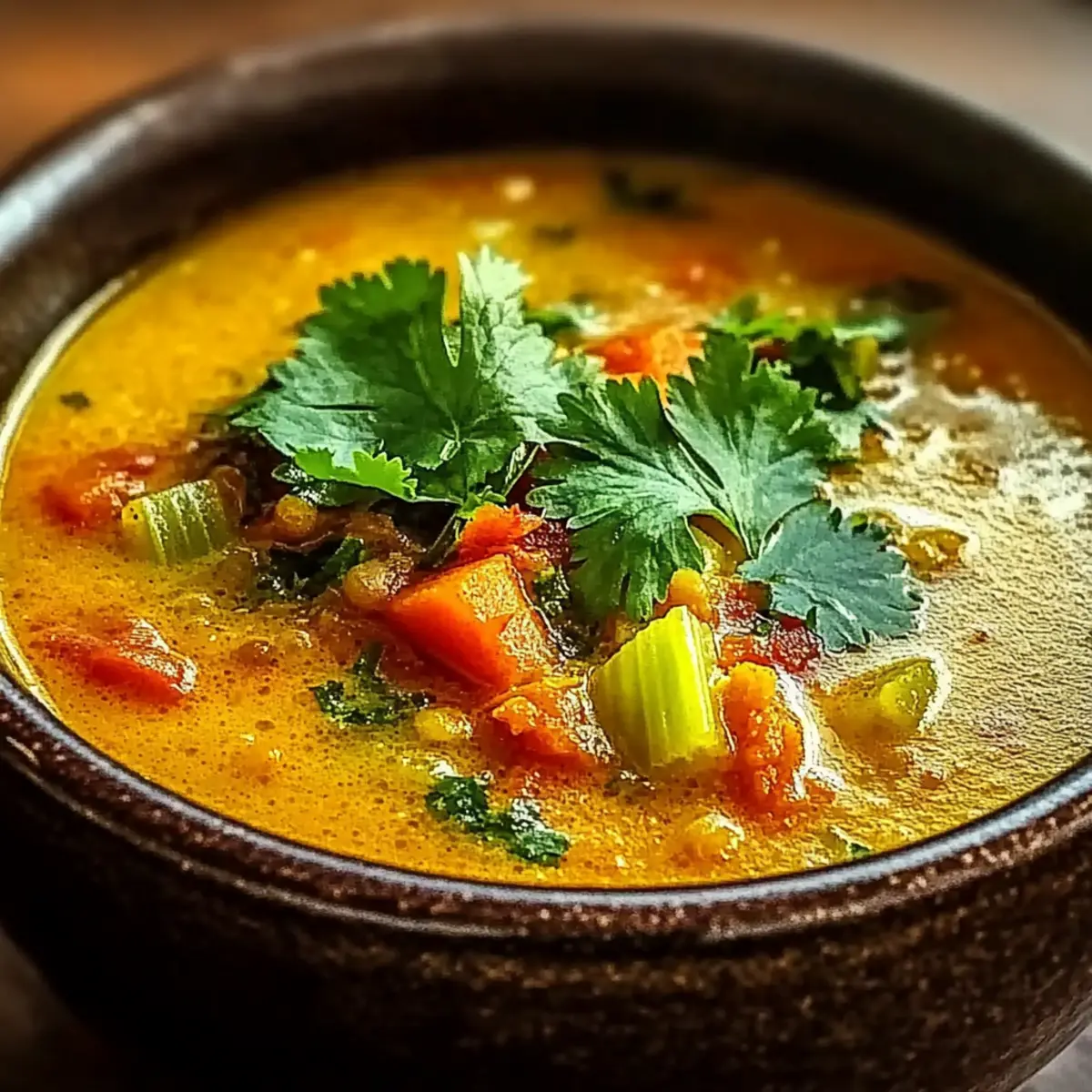 Irresistible Spicy Indian Mulligatawny Soup: Comfort in a Bowl