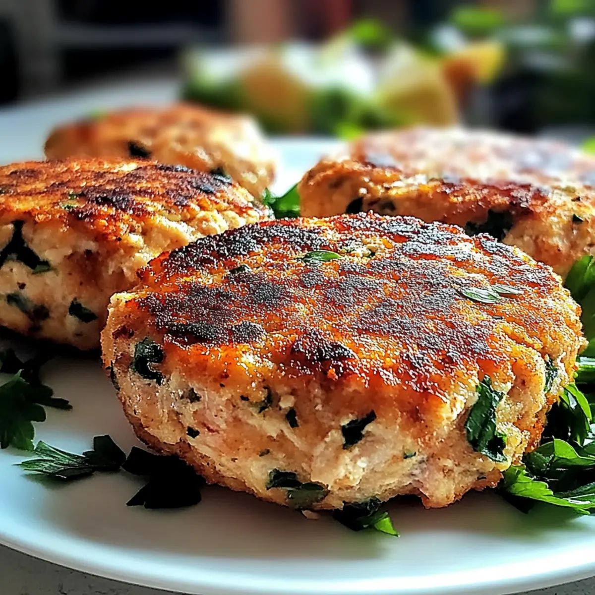 Irresistible Mediterranean Chicken Patties: Deliciously Healthy