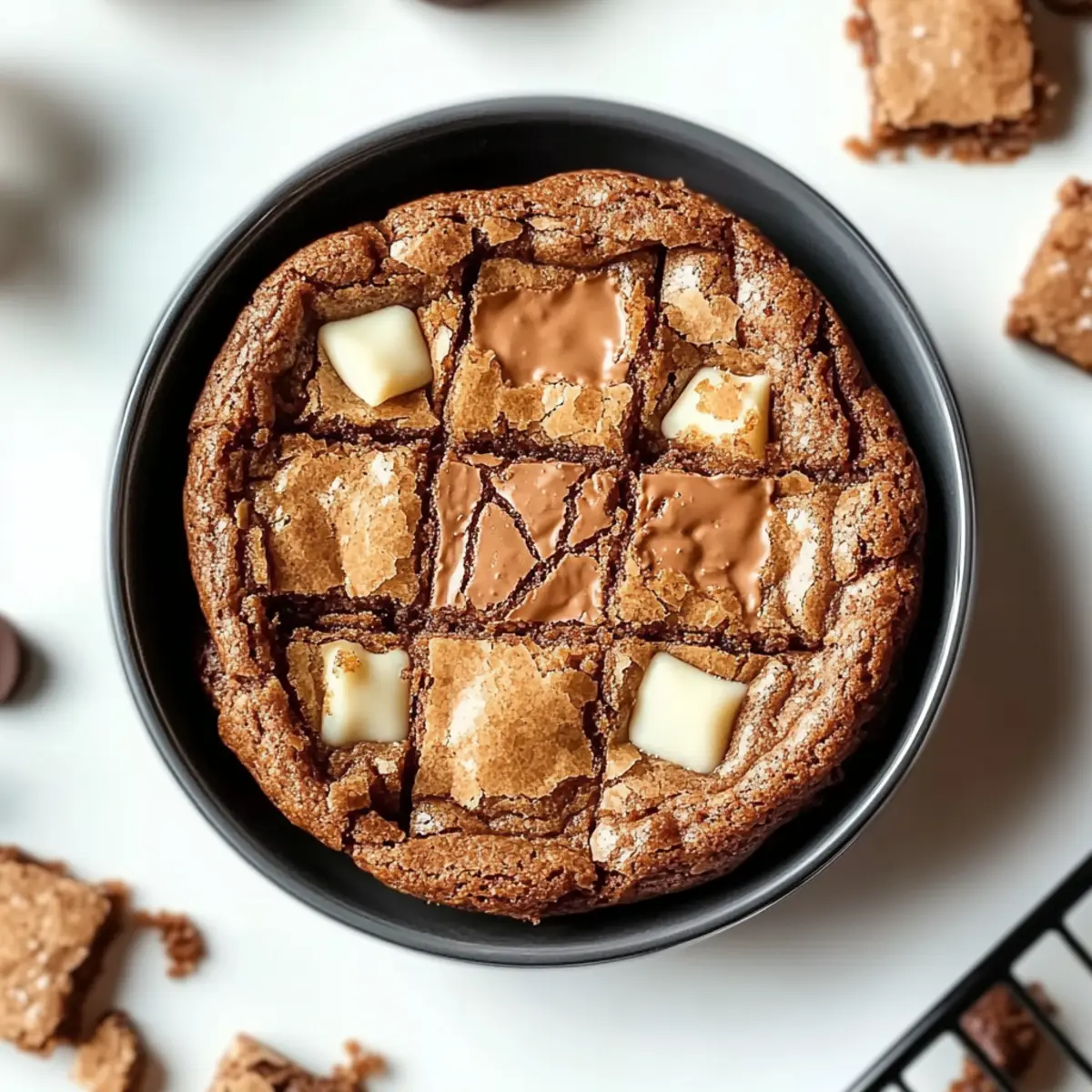 Irresistibly Chewy Biscoff Blondies for Easy Baking