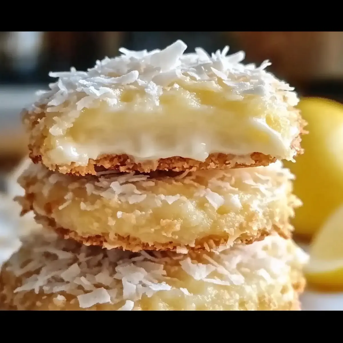 Irresistible Lemon Coconut Cheesecake Cookies: A Zesty Delight