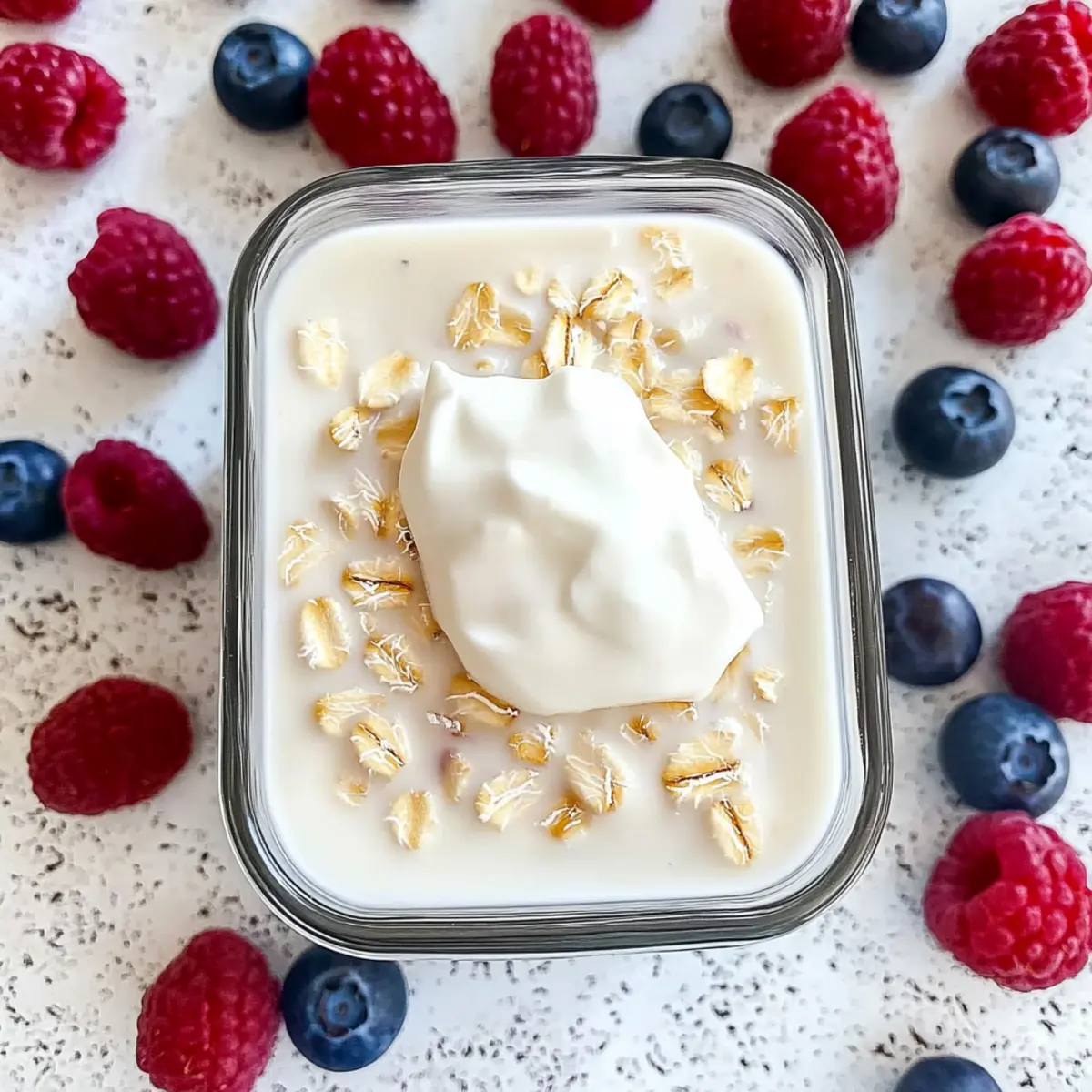Irresistible Raspberry White Chocolate Overnight Oats Recipe