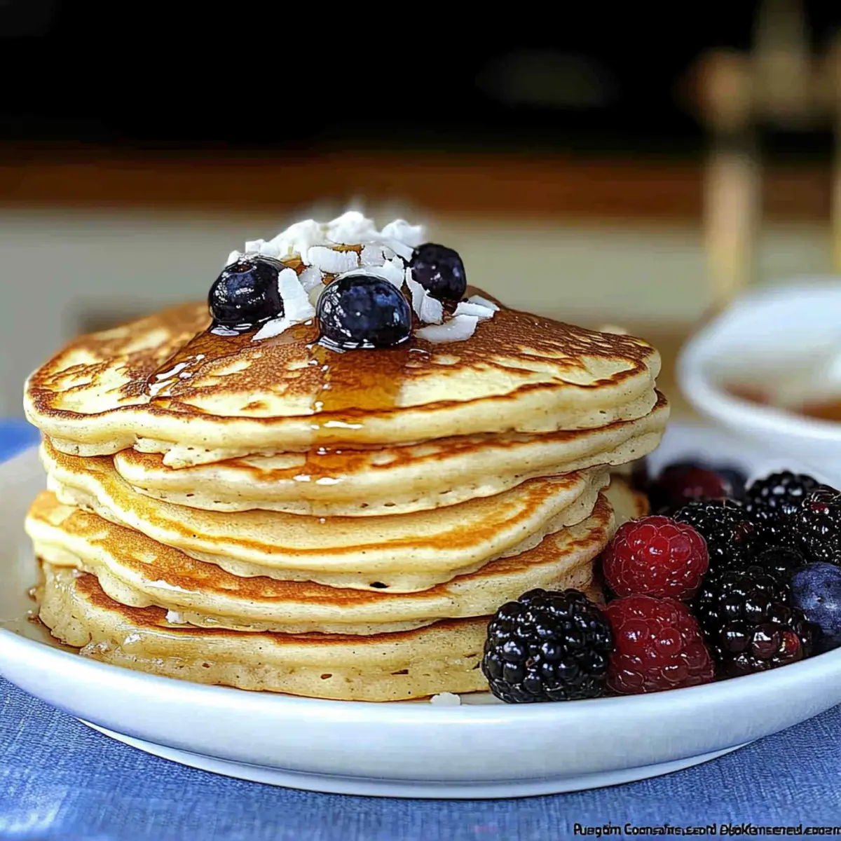 Irresistible Coconut Cream Pancakes for a Delicious Breakfast