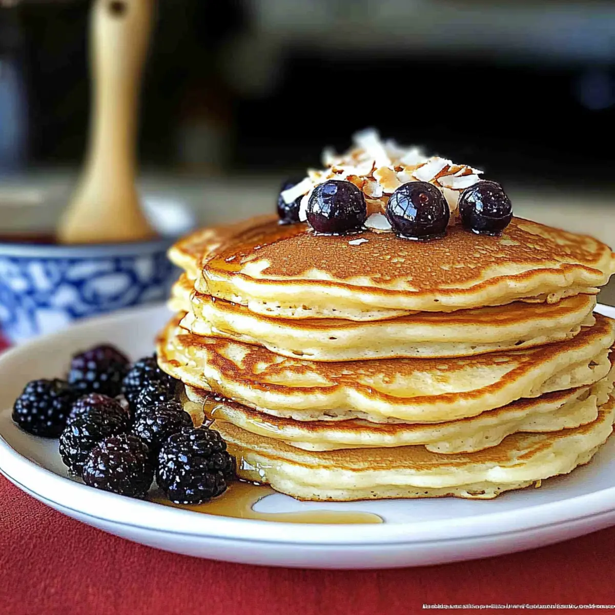 Irresistible Coconut Cream Pancakes for a Delicious Breakfast