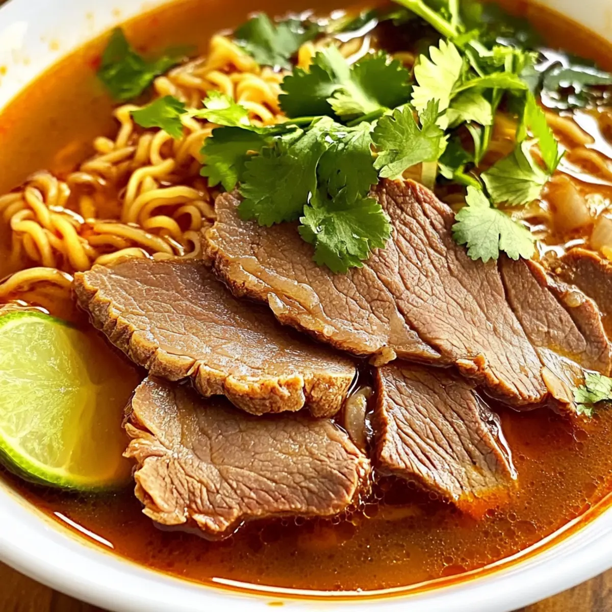 Irresistible Birria Ramen with Tender Beef for Cozy Nights